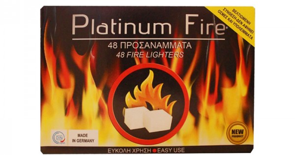 Προσάναμμα Platinum Fire 48 κομμάτια